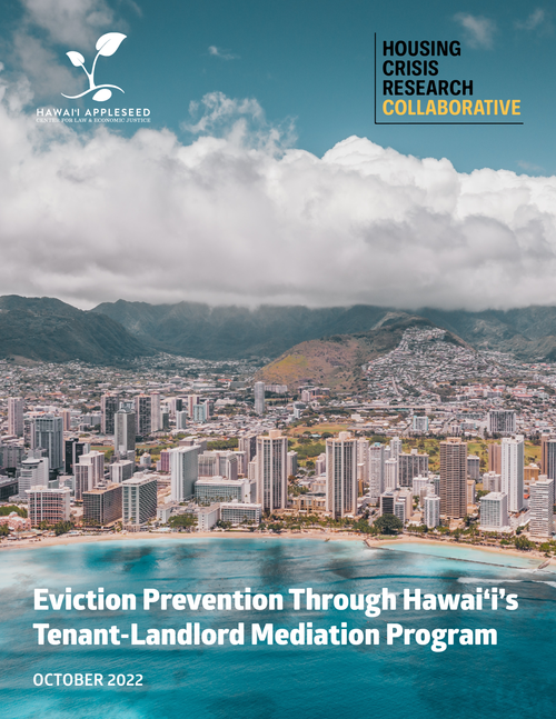 Eviction Prevention Through Hawaii’s Tenant-Landlord Mediation Program ...