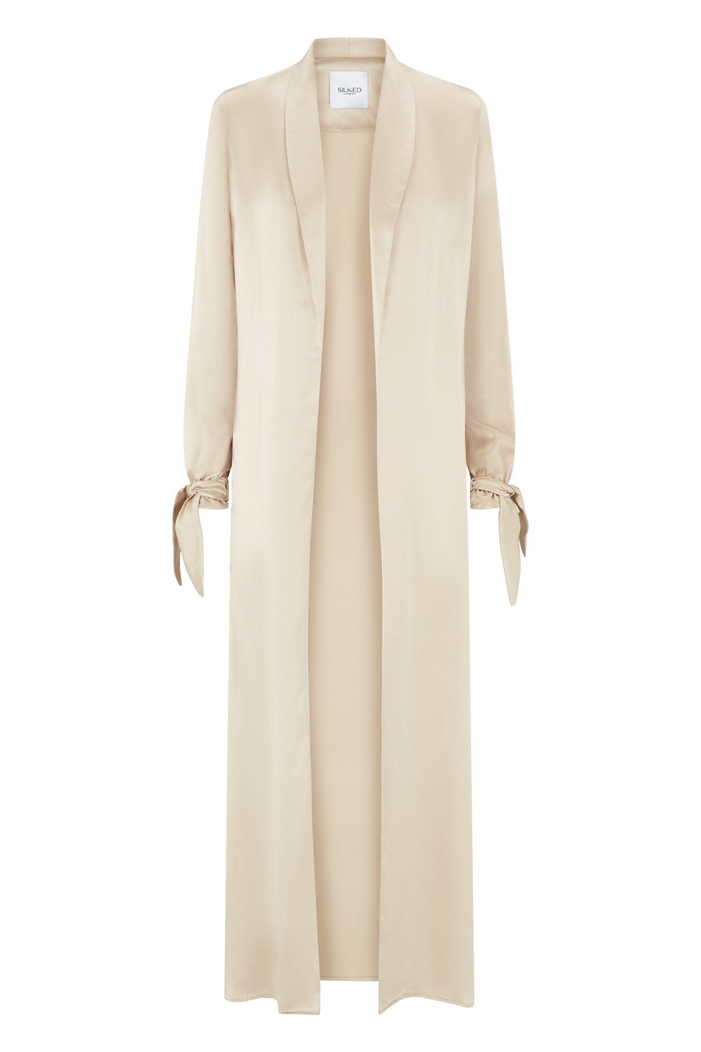 Duster Coat — Onyx — Silked London — SilkedLondon.com