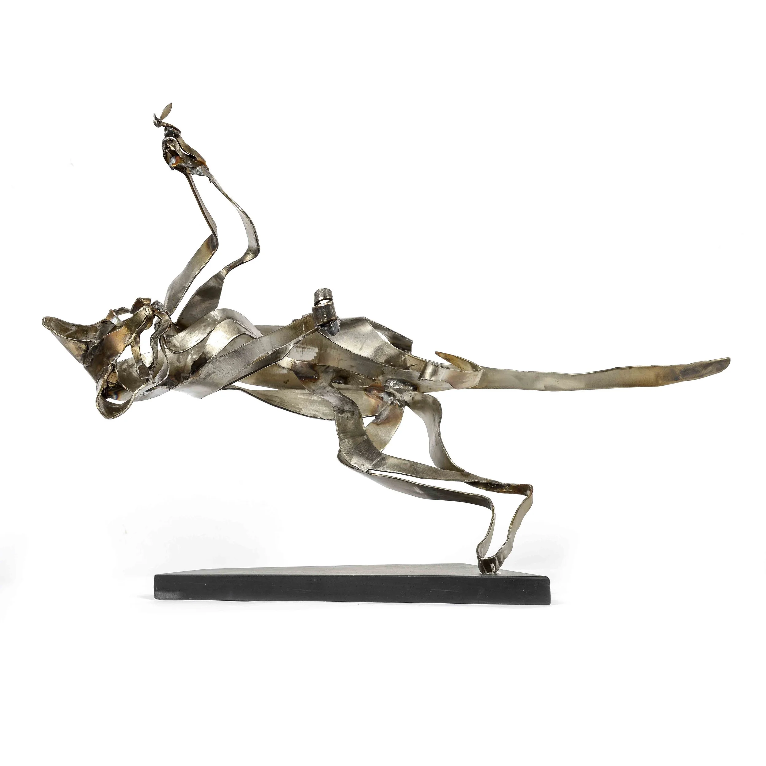 Acrobat Cat — Clare Bigger Sculpture