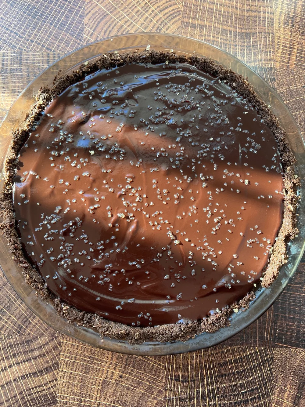 Spiced Rum Cherry Piloncillo and Dark Chocolate Cinnamon Ganache Pie ...