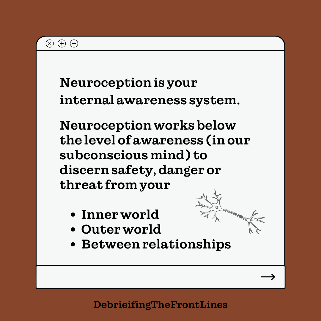 Polyvagal + Neuroception PDF — Debriefing the Front Lines Inc.