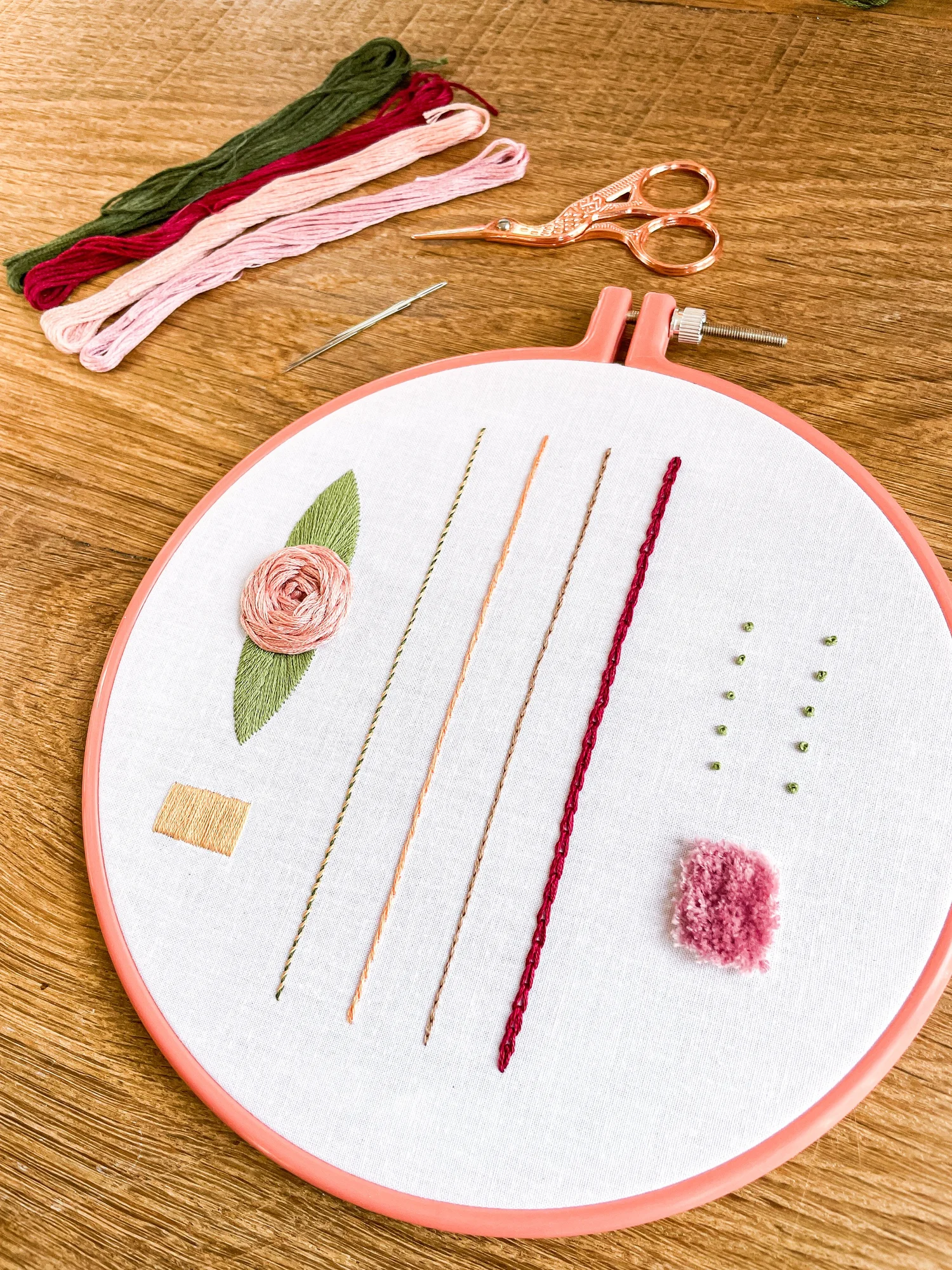 Embroidery Kits For Beginners - Stick and Stitch Patches - Stiching ...