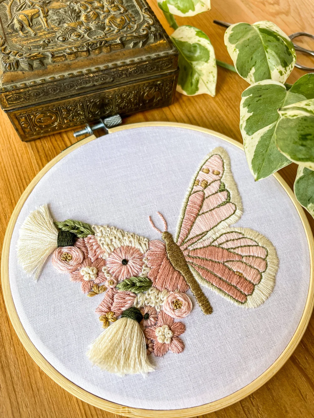 Willow Tree Embroidery Kit with Video Tutorial — Sherwood Forest Creations