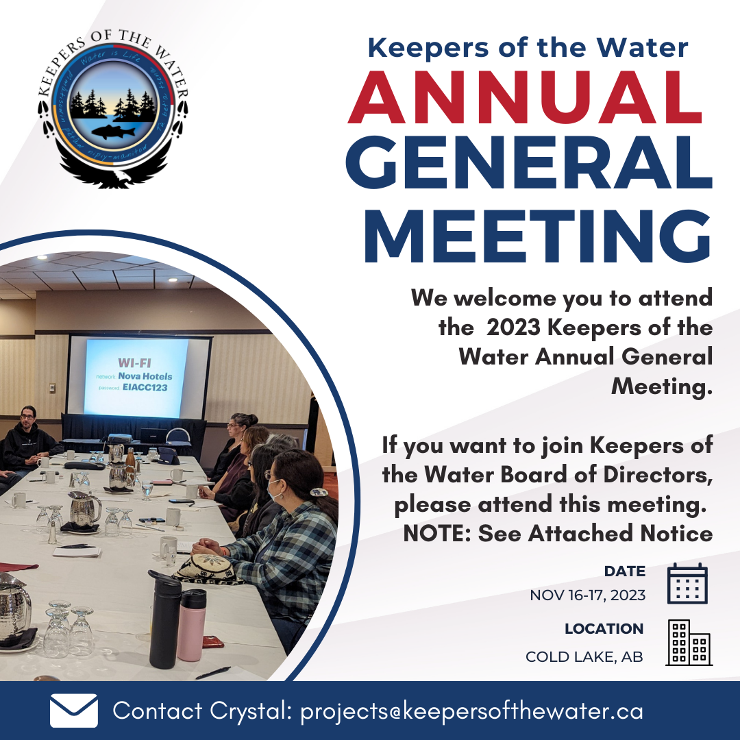 Upcoming Events — Keepers of the Water