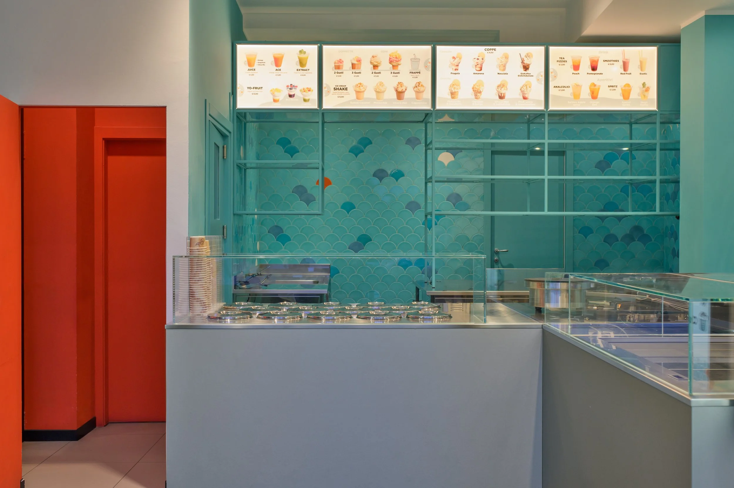 Gelato and Focaccia Shop — Olbos Studio Architecture - Interior Design ...