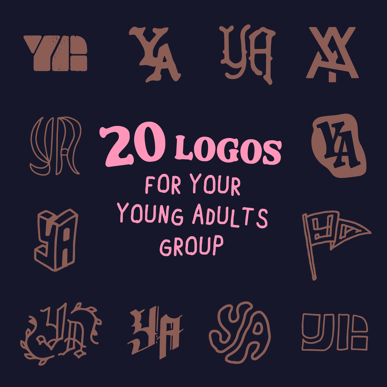 Kids Logo Kit — Bright Coal
