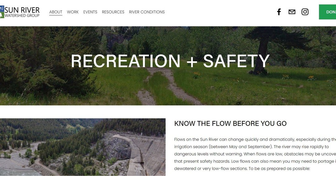 SUN RIVER WATERSHED GROUP