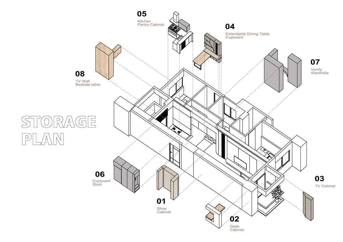 Caché 隱 — NestSpace 巢空間室內設計