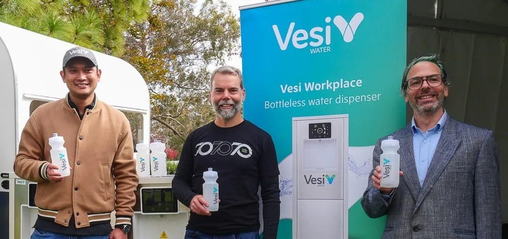 Vesi Water dispenser trial — UNE SMART Region Incubator