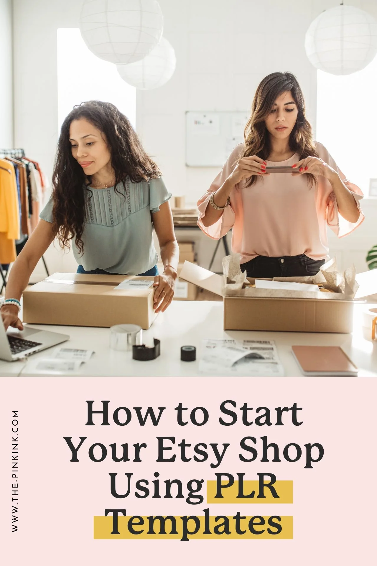 How to Start Etsy Shop Selling PLR Templates — The Pink Ink