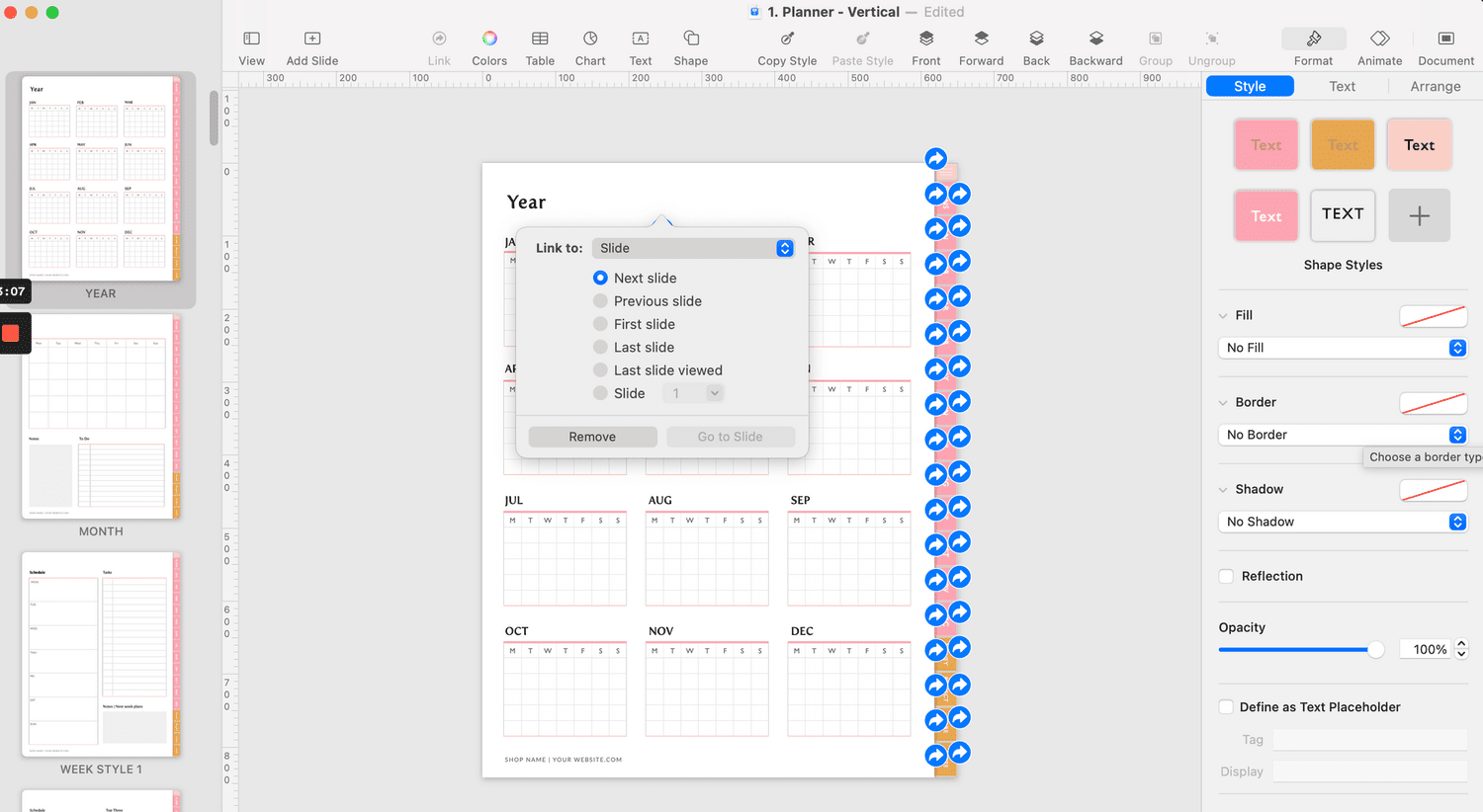 5 Tips to Create Digital Products in Apple Keynote — The Pink Ink