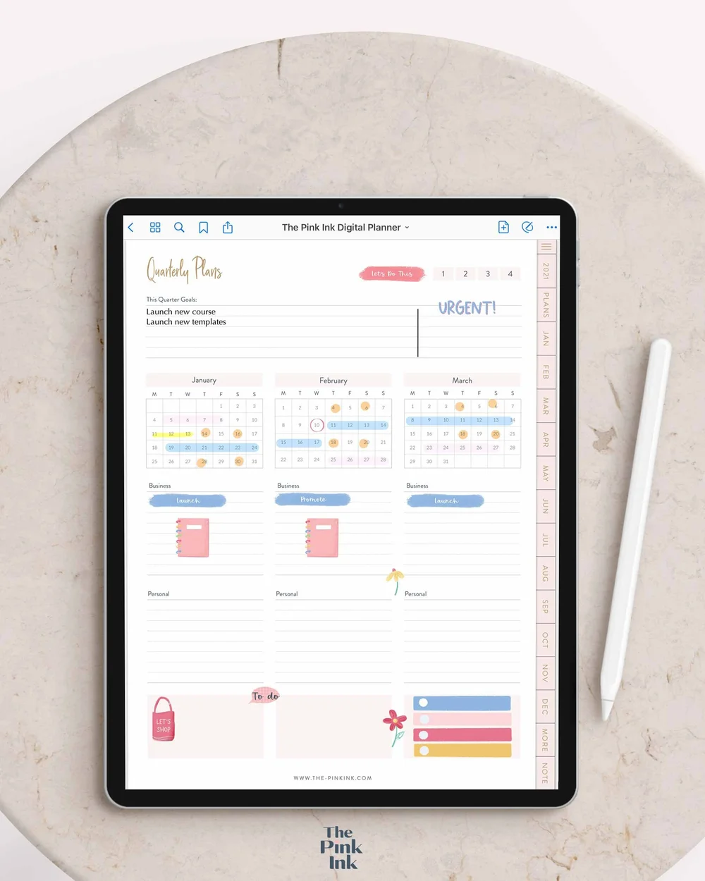 The Best Digital Planners New in Digital Planning — The Pink Ink