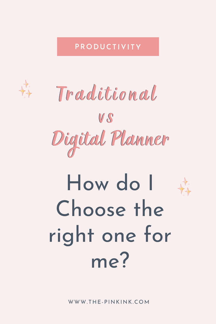 Paper Planners vs Digital Planners - How to Choose — The Pink Ink