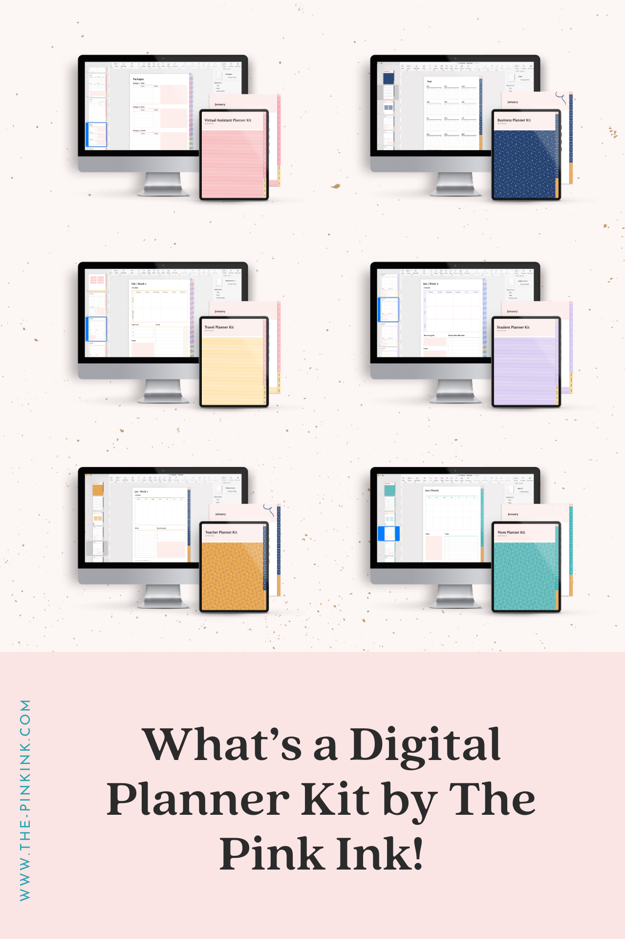 What is a Digital Planner And How to Create One — The Pink Ink