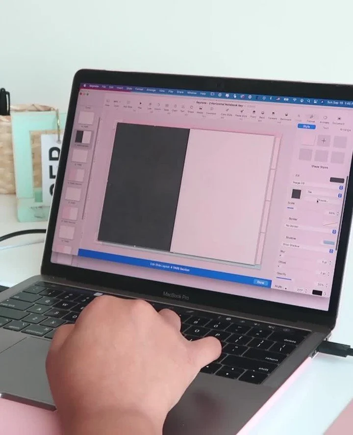 Design and Sell day planner with PLR Templates - The Pink Ink