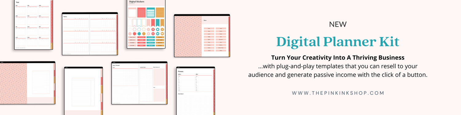Increase Website Traffic to Sell Digital Planners — The Pink Ink