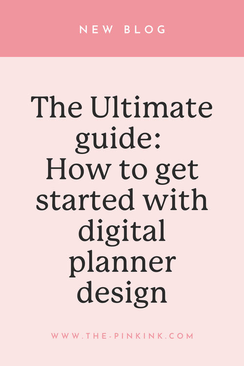 Become a Digital Designer Create Digital Planners — The Pink Ink
