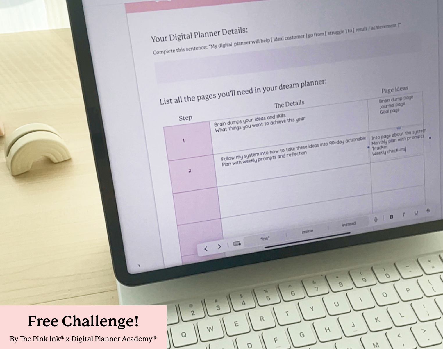 How to Sell Digital Planners Online? Your Online Shop! — The Pink Ink