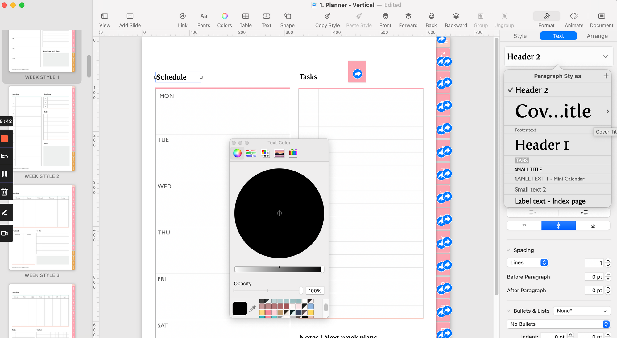 5 Tips to Create Digital Products in Apple Keynote — The Pink Ink