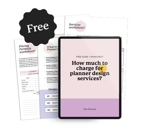 Digital Planner Course - Design and Sell your planner — The Pink Ink
