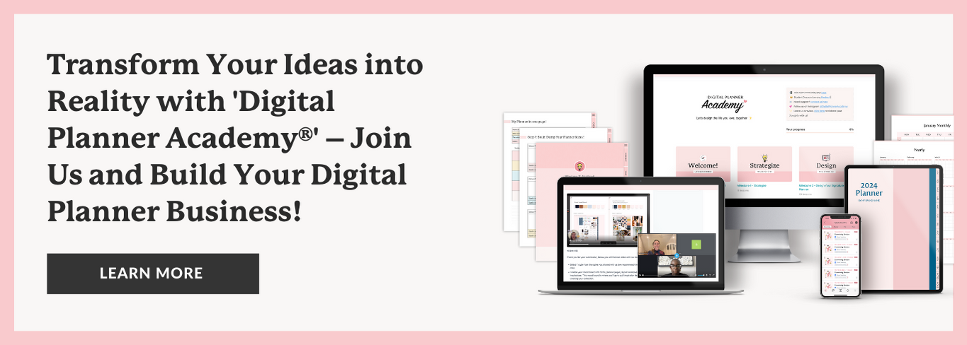 Planner Template Design in Affinity Publisher — The Pink Ink