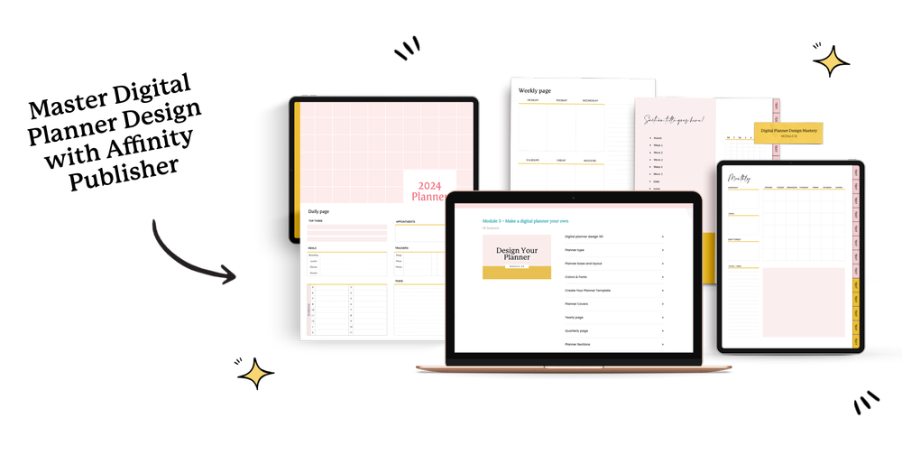 Use Affinity Publisher to Create Digital Planners — The Pink Ink