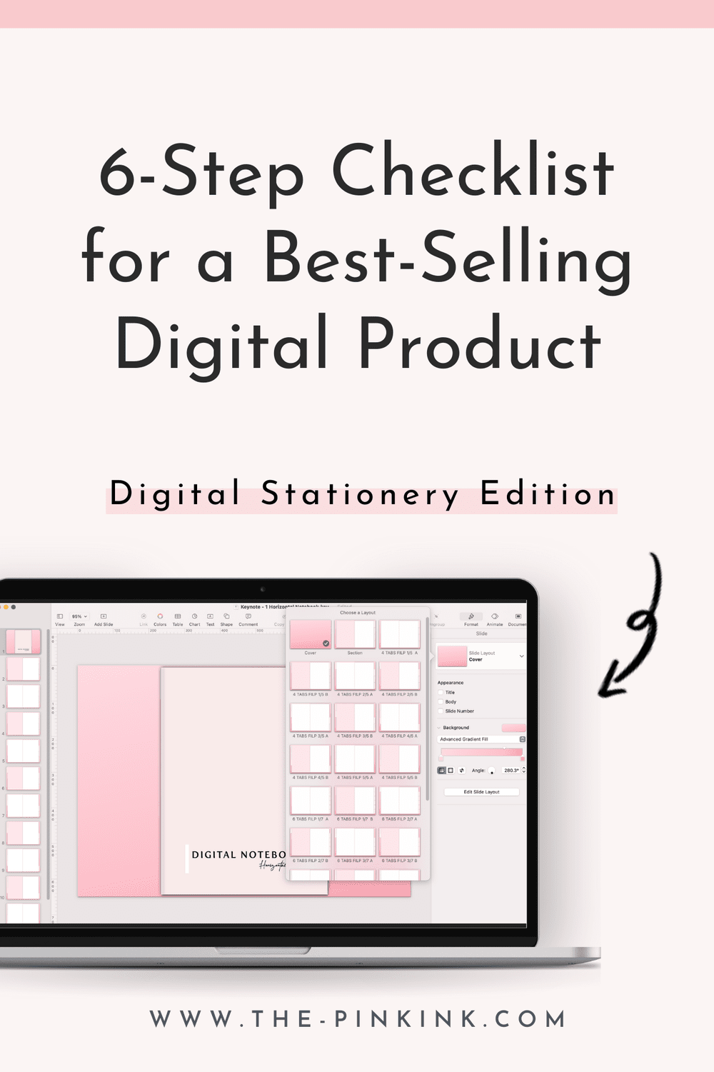 Best-Selling Digital Product Creation Checklist — The Pink Ink