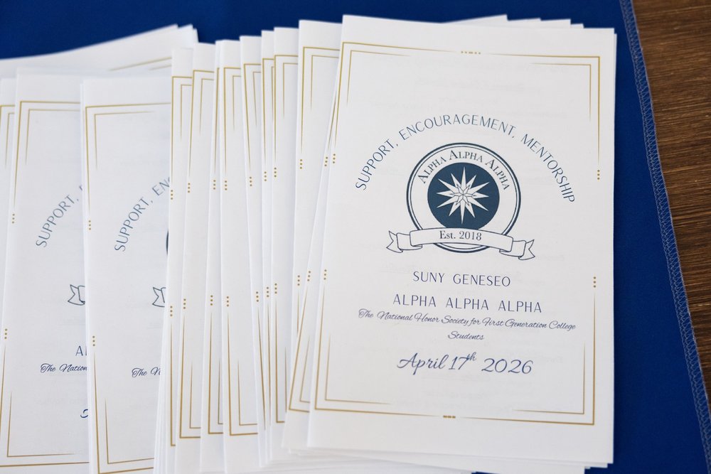 SUNY Geneseo’s chapter of Alpha Alpha Alpha holds its first induction ...