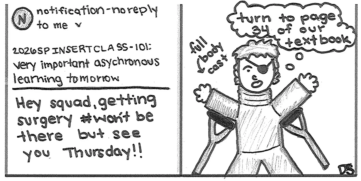 Girl, Just Cancel Class — The Lamron