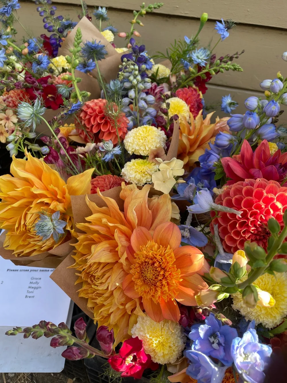 Flower Power Bouquets — Do Right Flower Farm