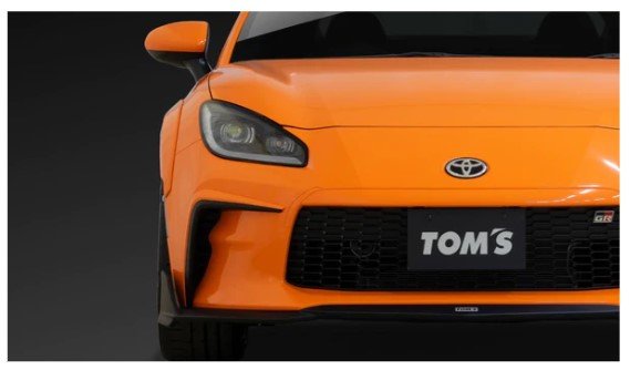 TOM'S Racing - Front Bumper Garnish for Toyota GR86 2022+ — 3rd Pedal Co.