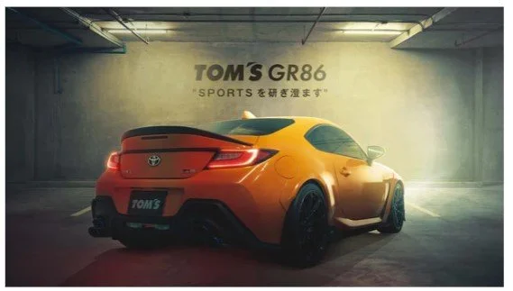 TOM'S Racing - Trunk Spoiler for Toyota GR86 2022+ / Subaru BRZ — 3rd ...