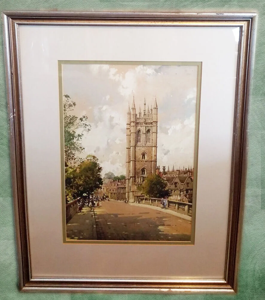 Gorgeous Conger Metcalf Signed Watercolor & Graphite Painting Titled ...
