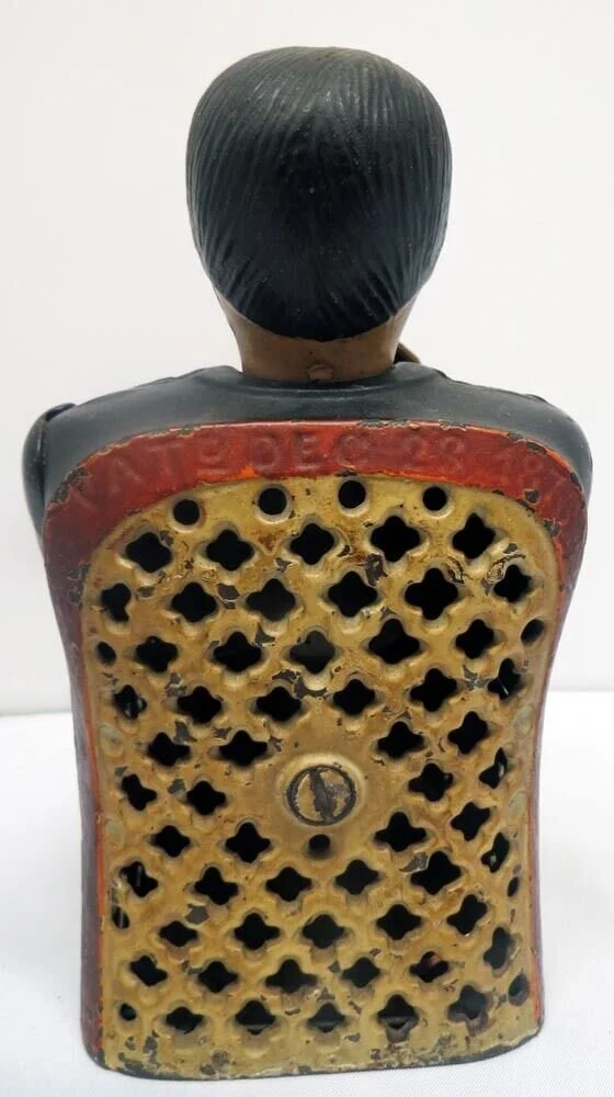 Cast Iron William Tell Mechanical Bank Antique Americana Toy — Sir ...
