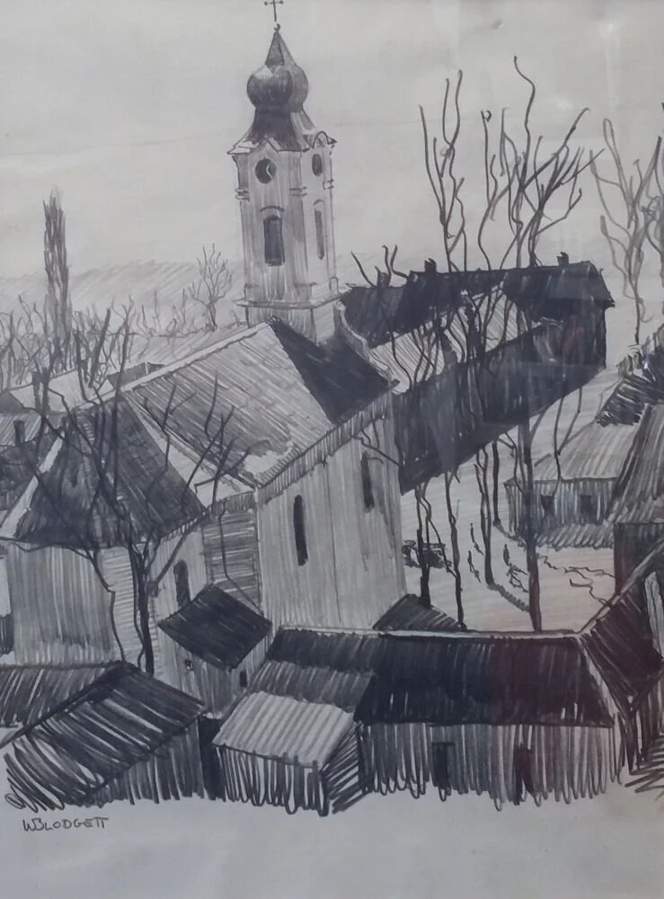 Harry W Richardson Original Early Drawing Titled, A Difficult Job #057 ...