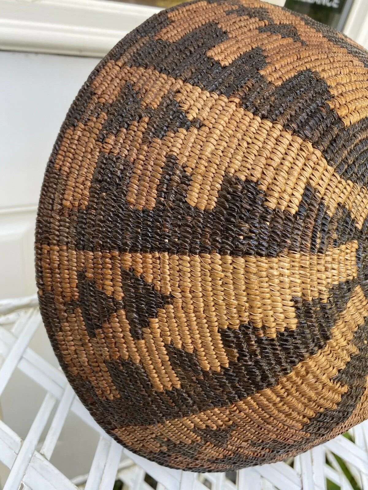 Cahuilla (Mission Indians), Native American, Large, Arrowhead Basket ...
