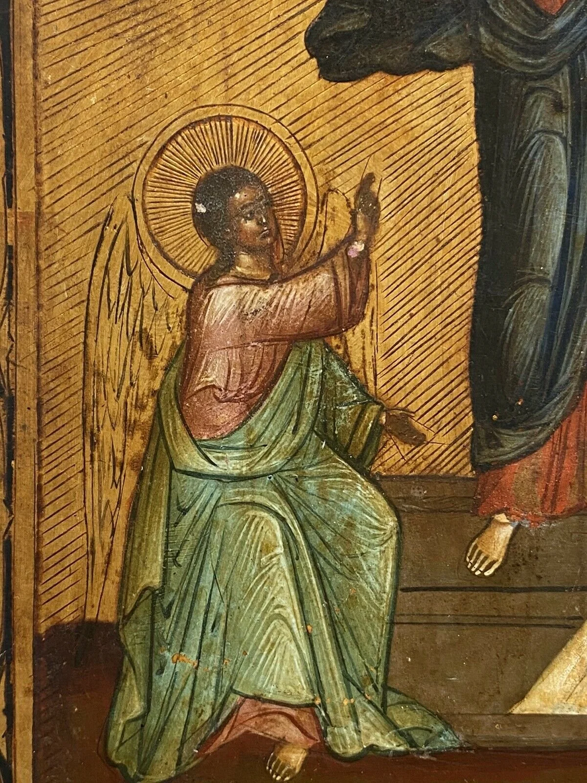 Russian Imperial Gilt Icon of Saint Mark — Sir Richards Antiques & Fine ...