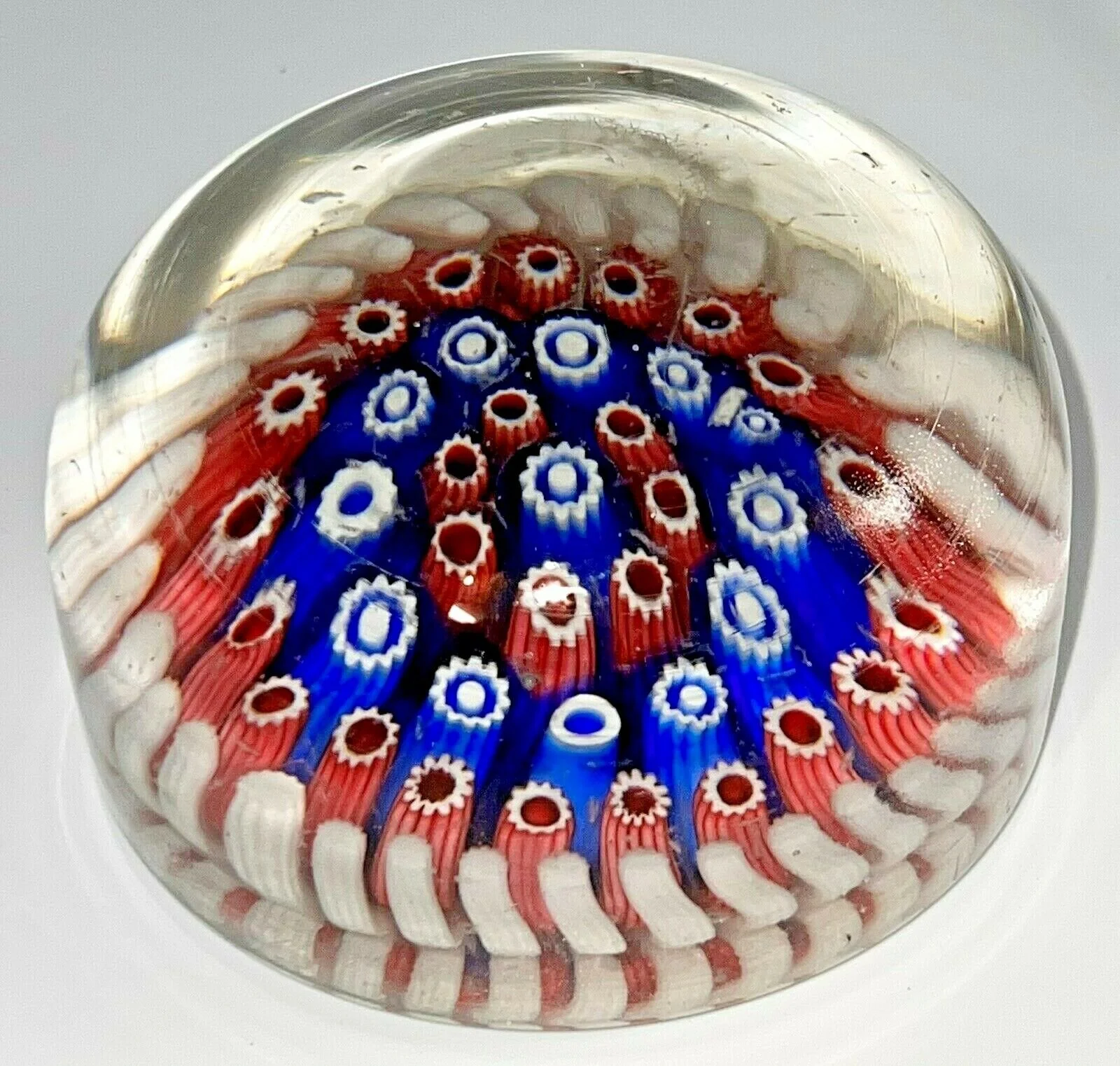 Saint Louis, France, Signed Crystal Limited Edition Doily Paperweight ...