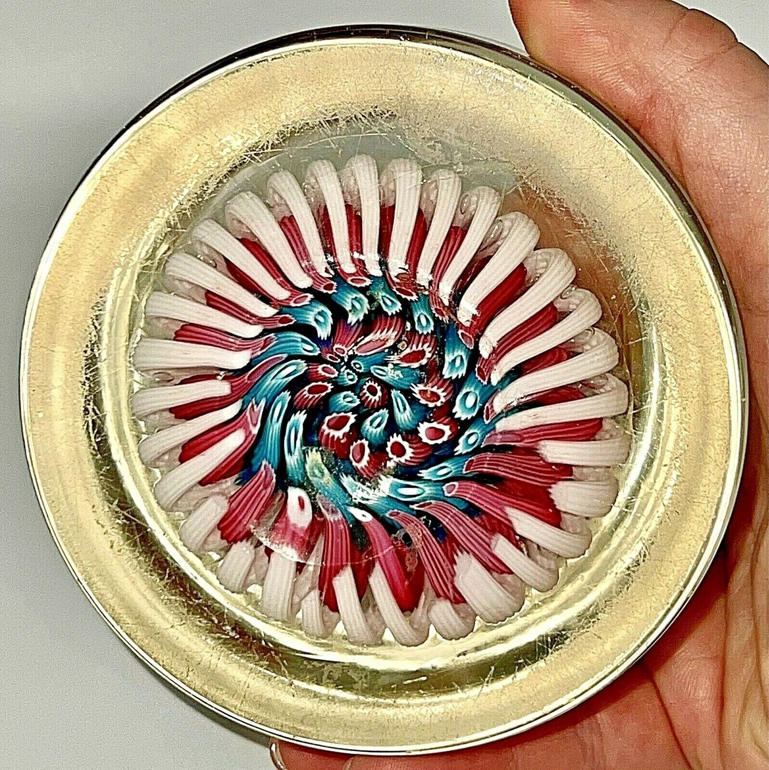 Beautiful French Scrambled Millefiori Paperweight #1 - Circa 1860 — Sir ...