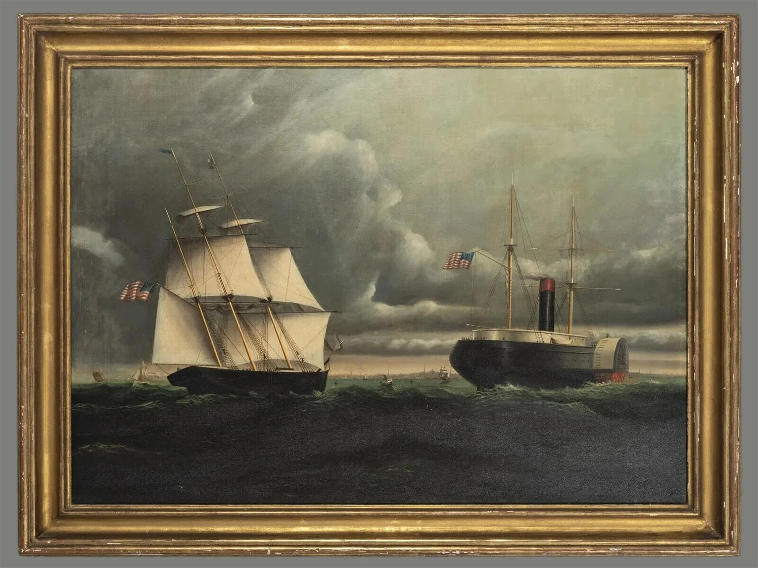 Civil War General, John Grubb Parke, Portrait, Oil on Canvas Painting ...