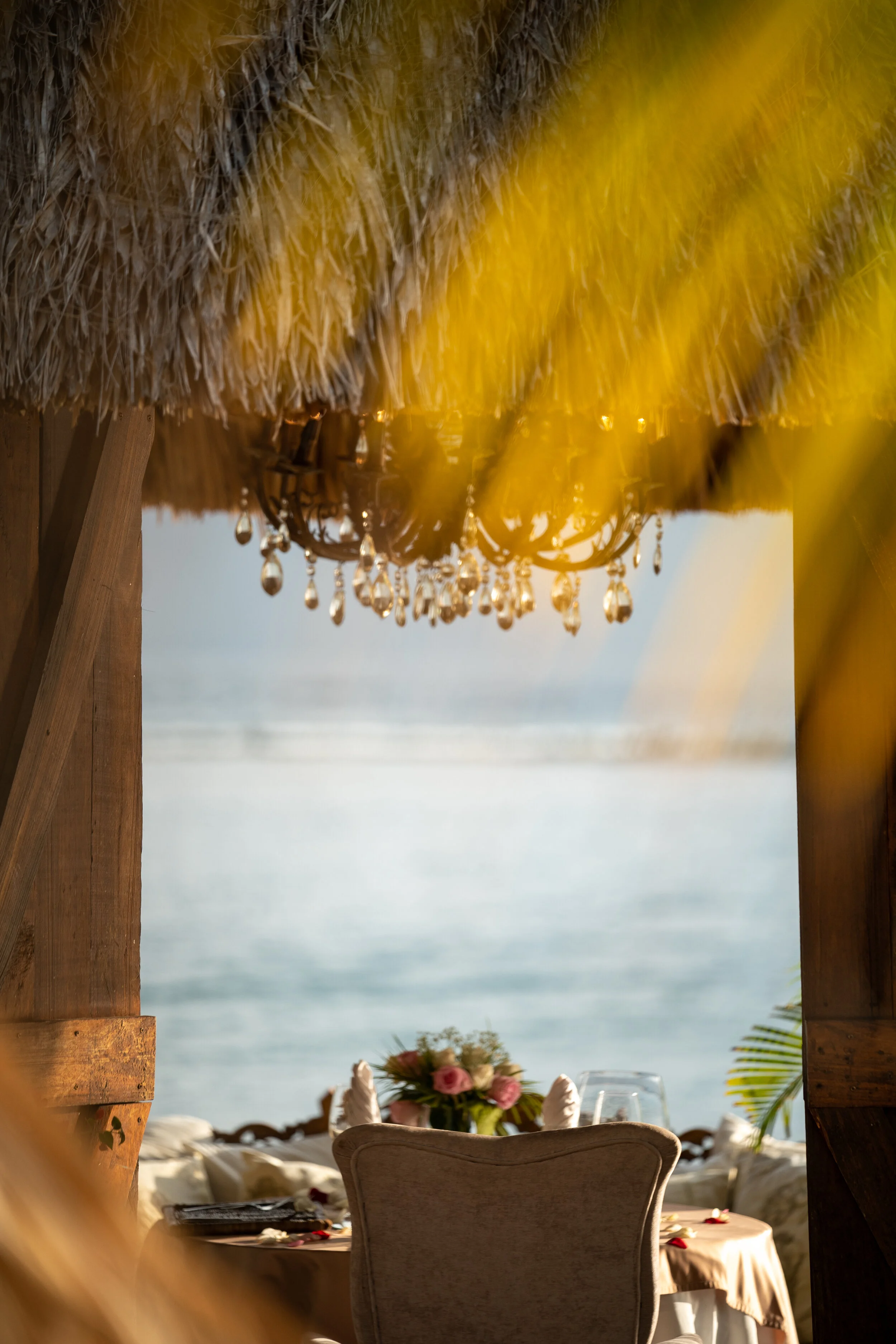 Romantic Overwater and Beach Restaurant — Aruba Ocean Villas