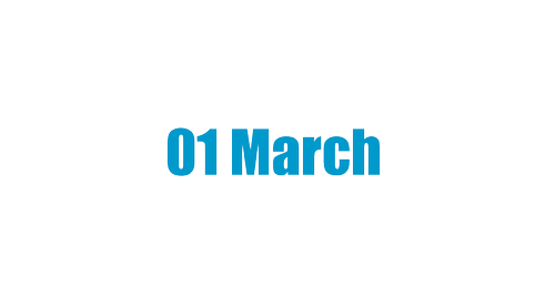 March — INTERNATIONAL DAYS