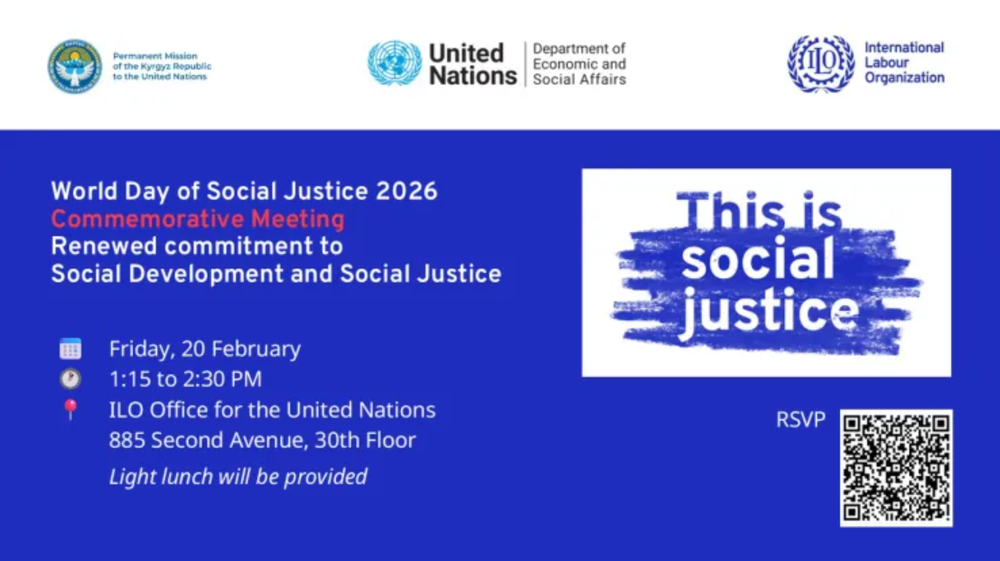 WORLD DAY OF SOCIAL JUSTICE — INTERNATIONAL DAYS