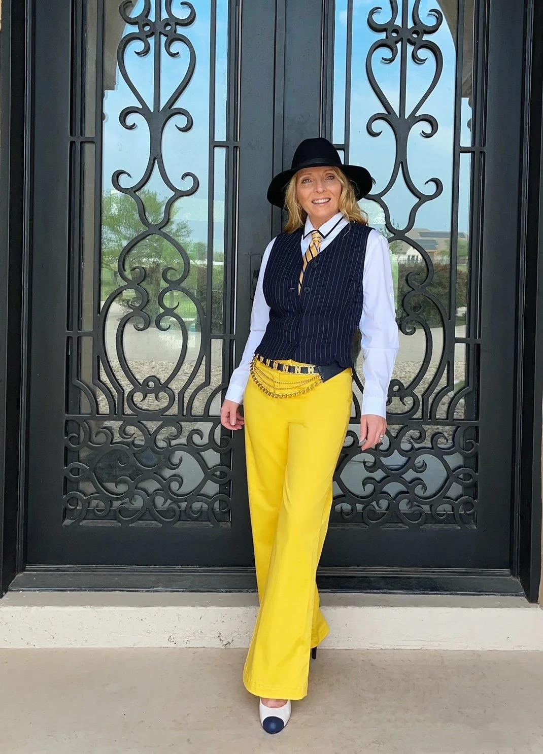 Thrifted Thursday Hello YELLOW! — Crows feet in heels