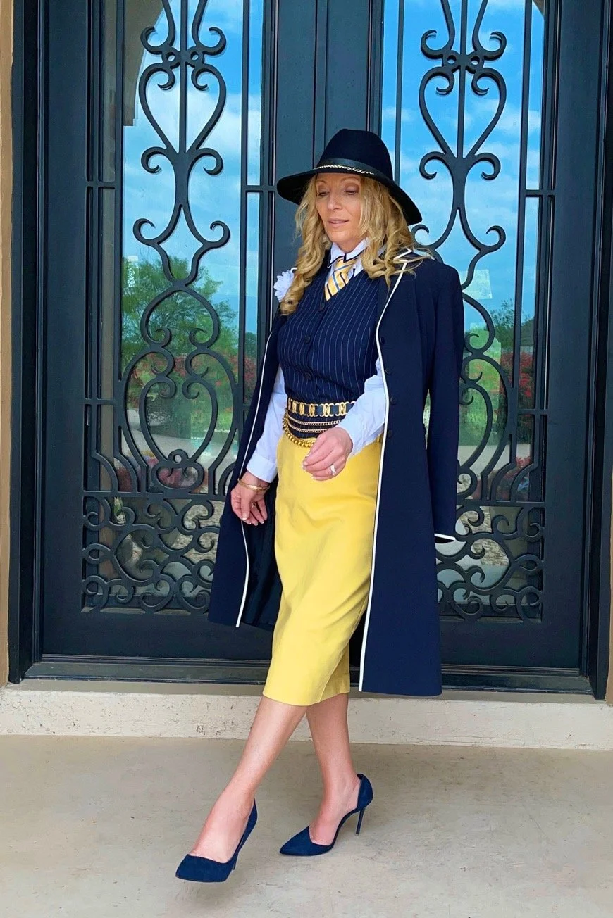 Thrifted Thursday Hello YELLOW! — Crows feet in heels