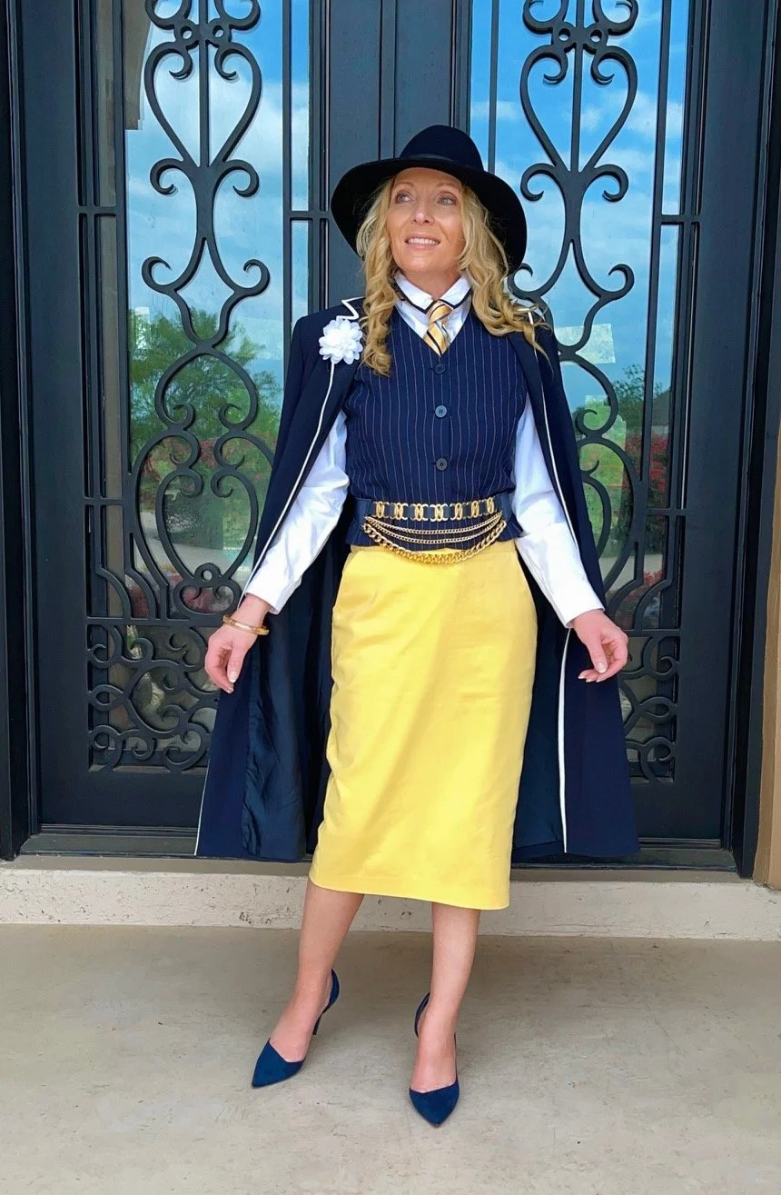 Thrifted Thursday Hello YELLOW! — Crows feet in heels