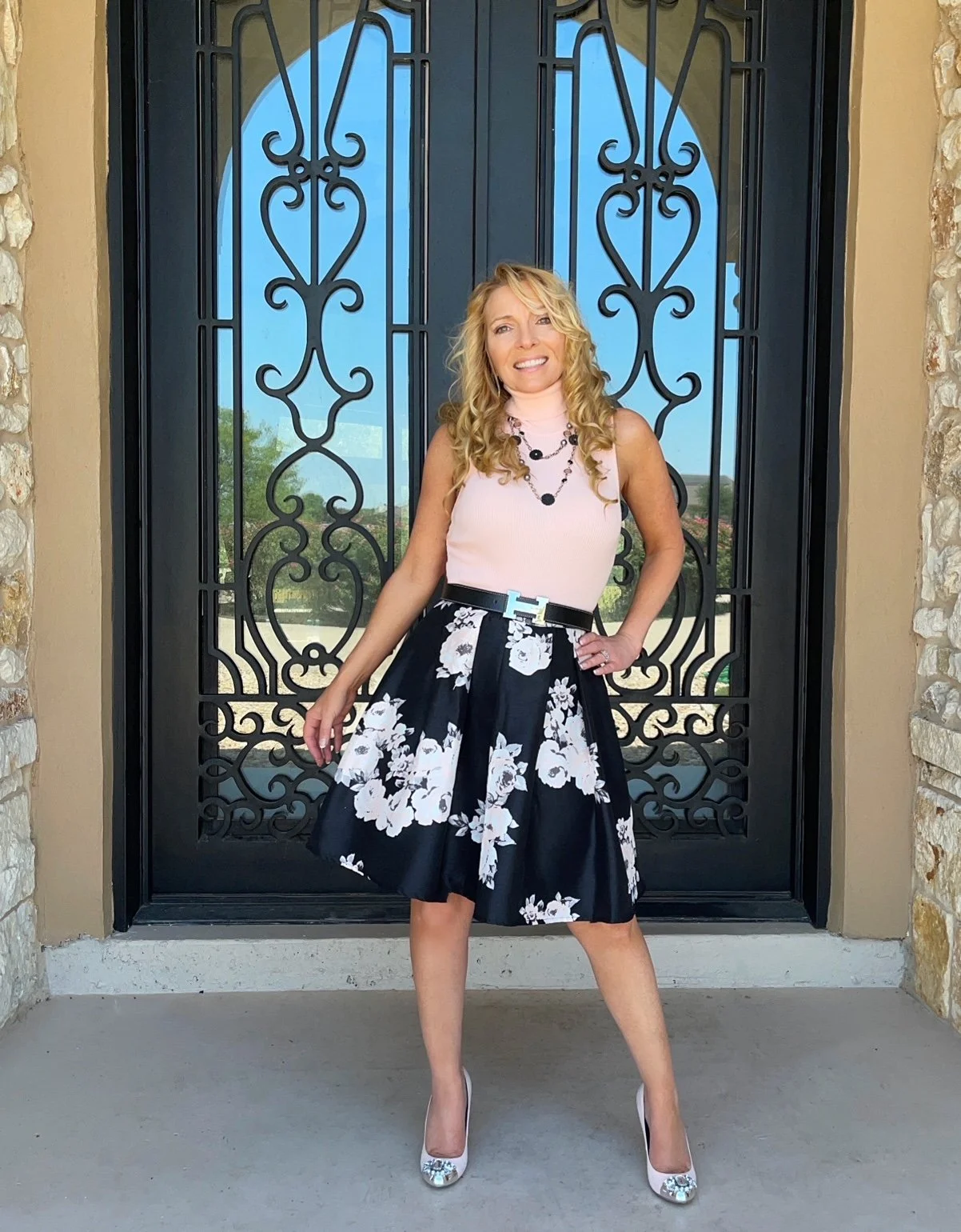 Styling a $6 prom skirt — Crows feet in heels