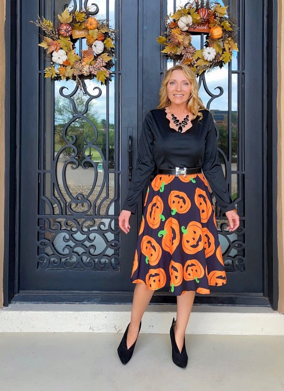 Costumes into outfits for Halloween — Crows feet in heels