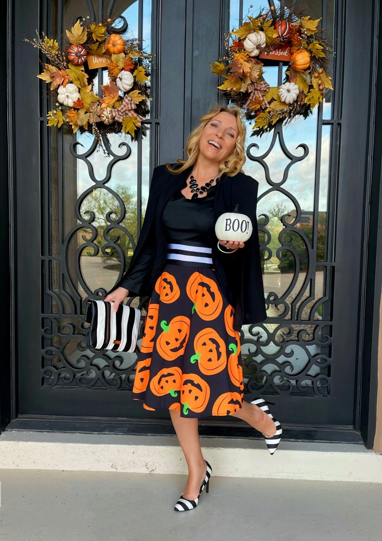 Costumes into outfits for Halloween — Crows feet in heels