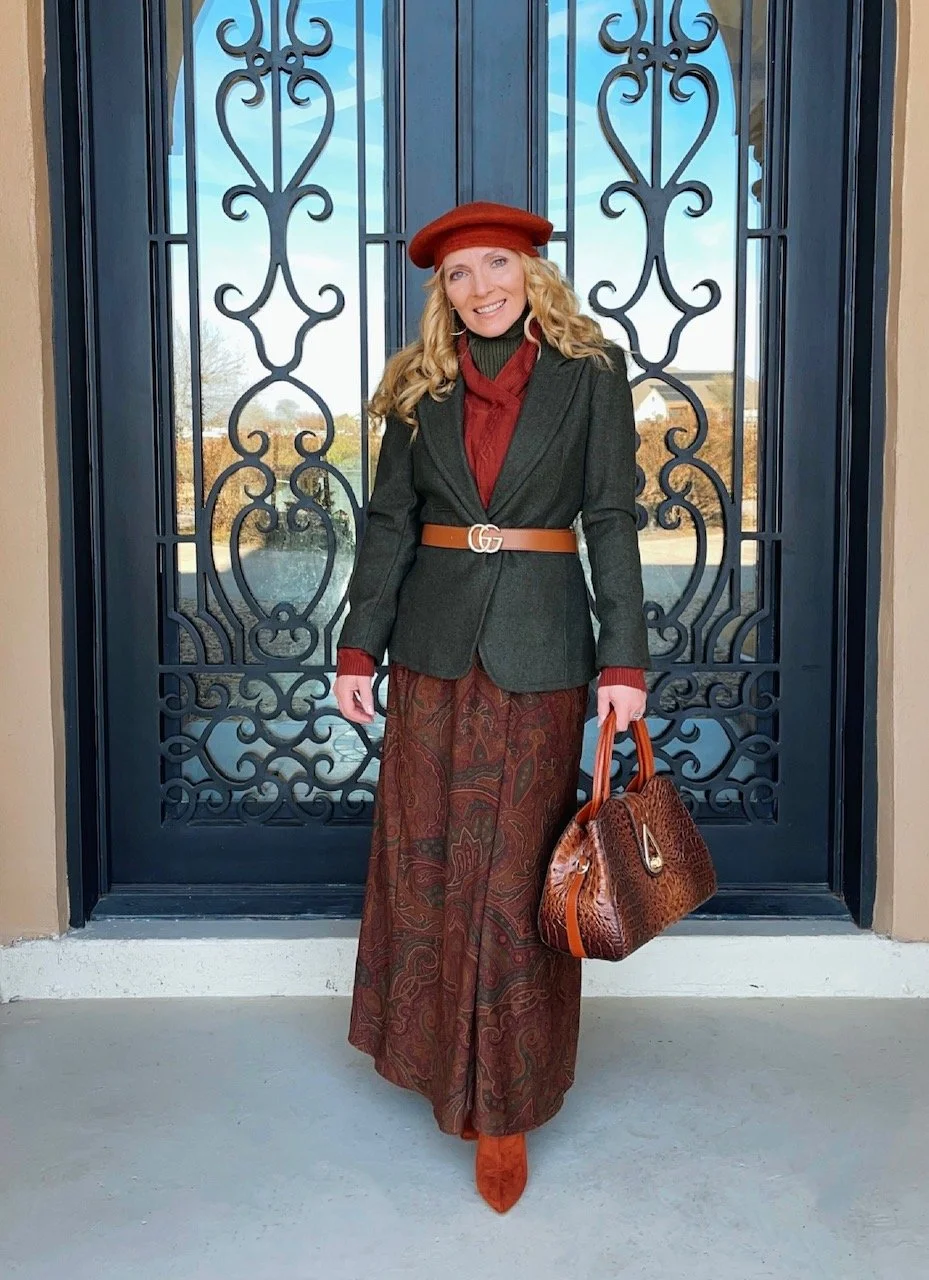 Drab to fab styling — Crows feet in heels